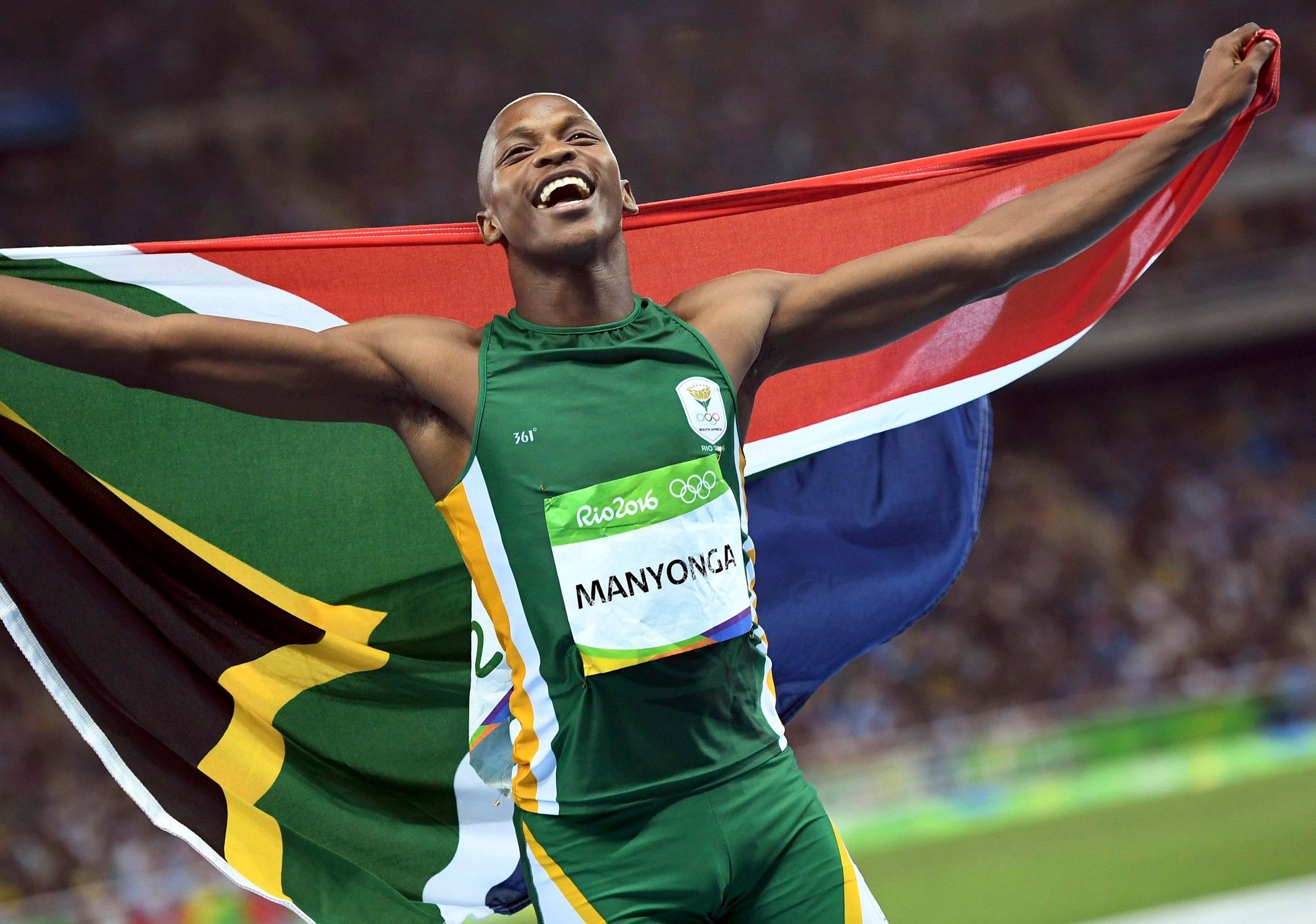 Luvo Manyonga leaps to new South African record