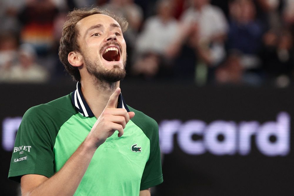 Daniil Medvedev battles back from two sets down to make Australian Open ...