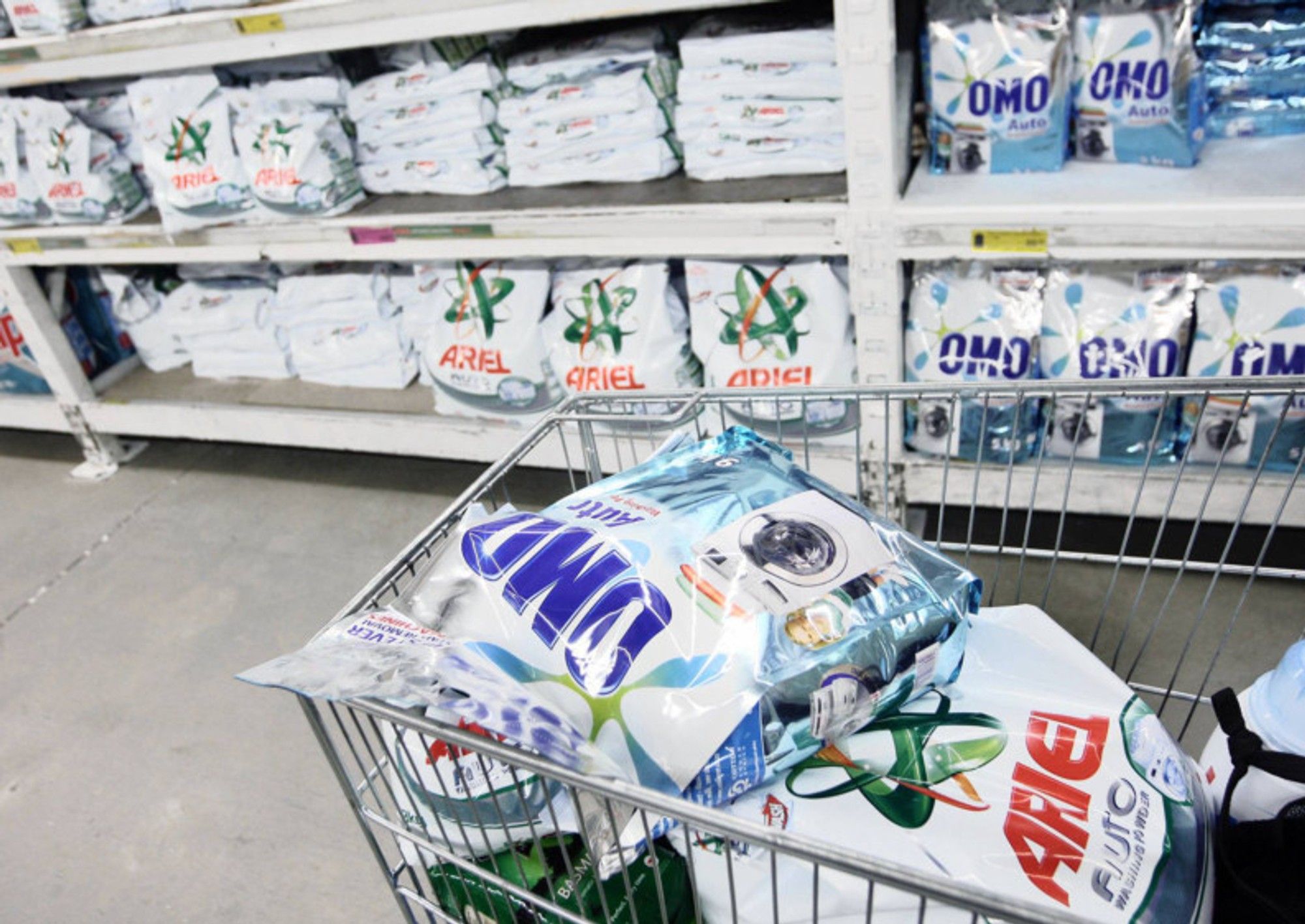 Washing powder war hits local brand