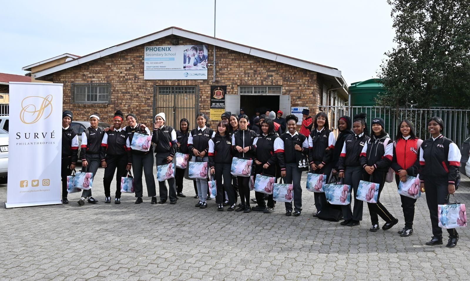 Survé Philanthropies and Soong Ching Ling Foundation Inspire 500 Girls at Phoenix High School ...