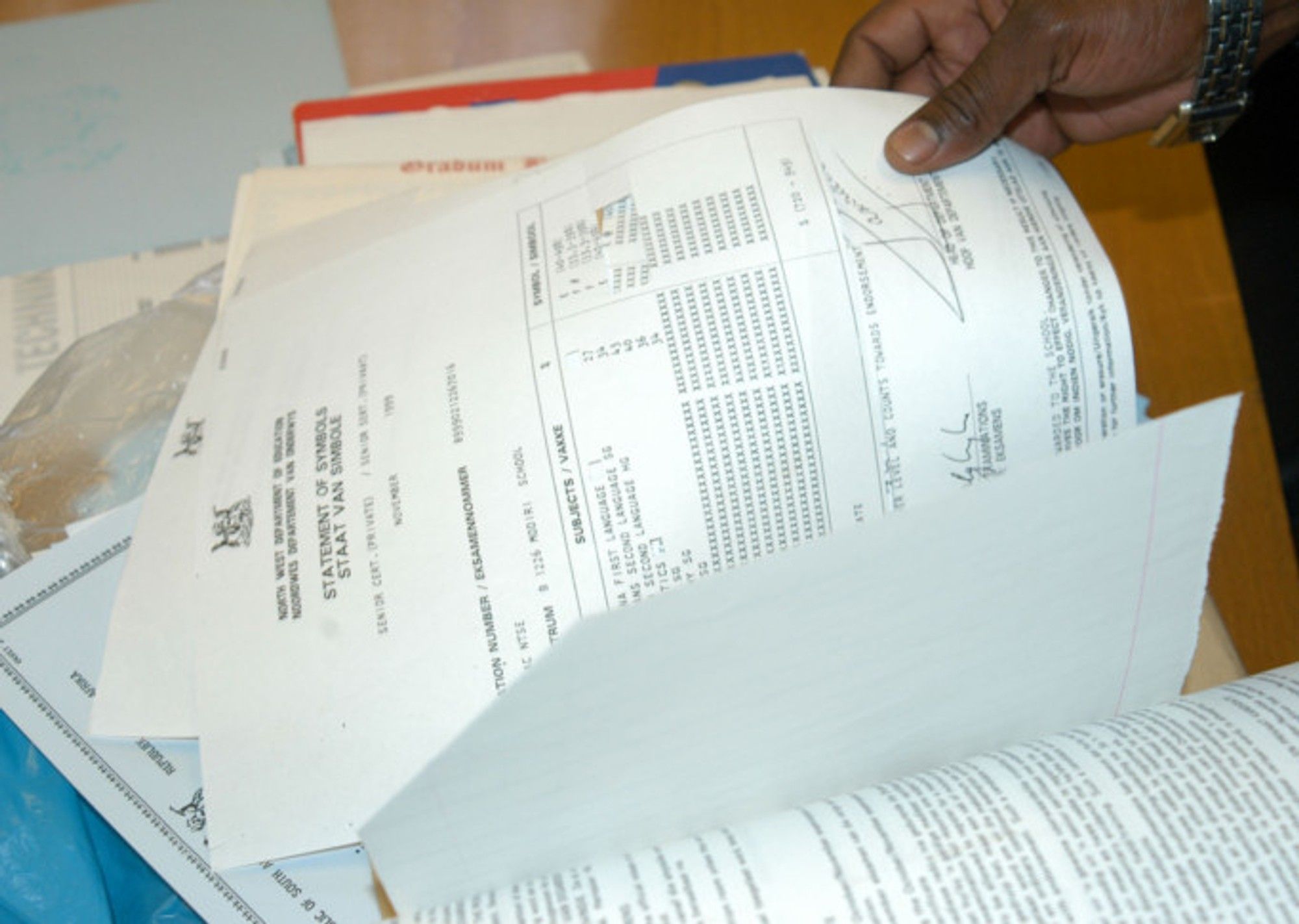 Matric marking set to be completed