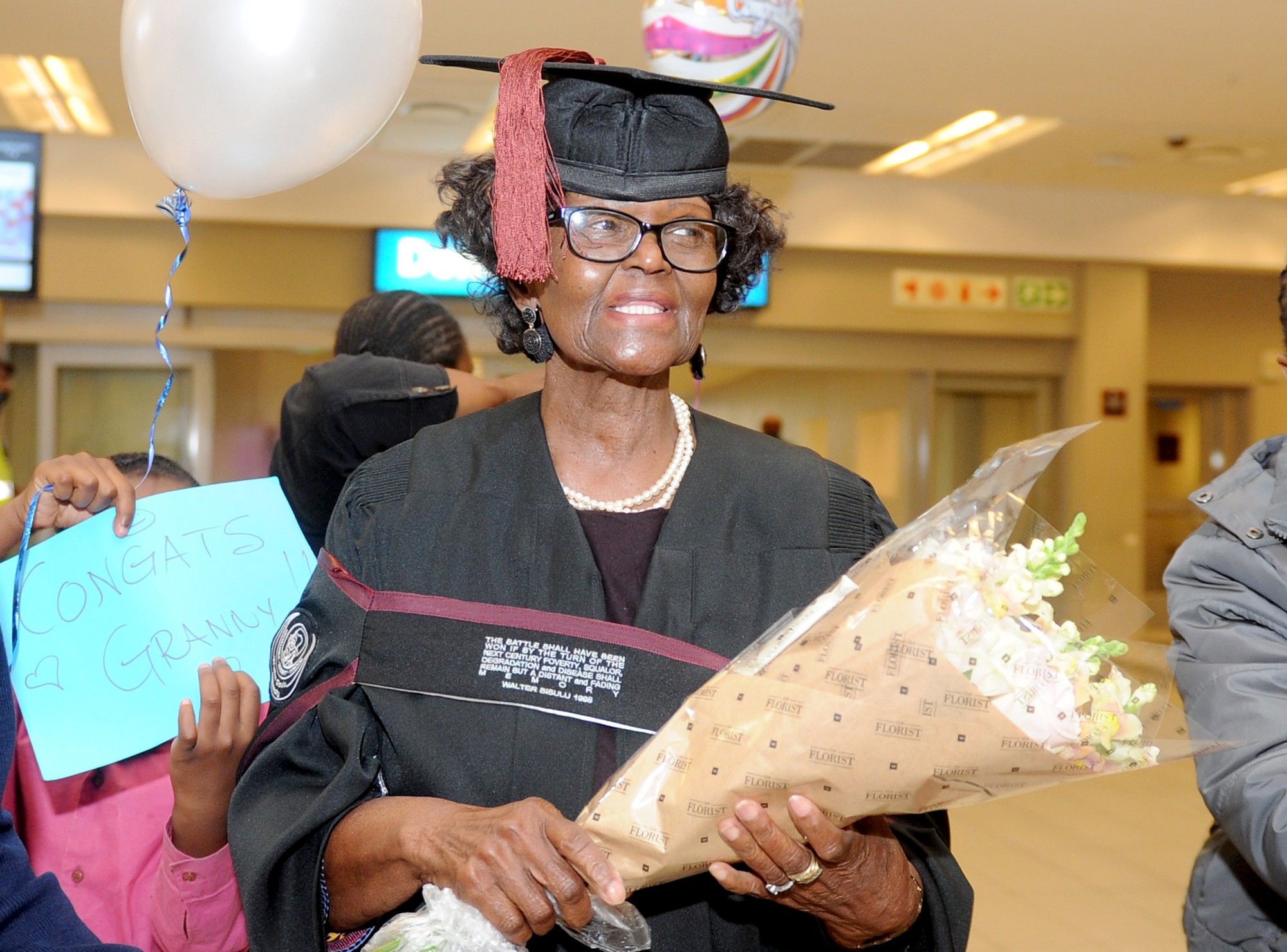 75-year-old grandmother, Notozi Jennifer Mgobozi, graduates with Master ...