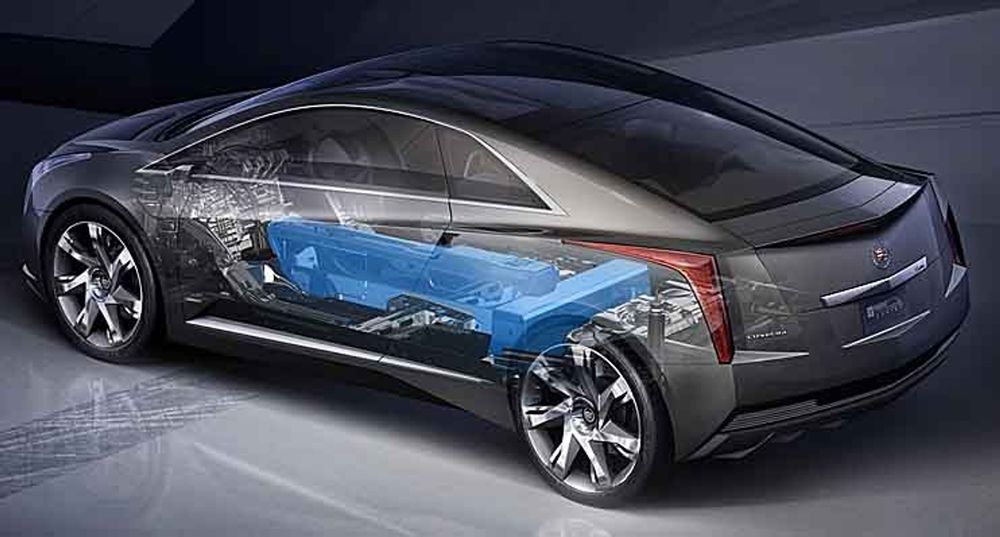 Flex-fuel and battery power 'Converj' in GM concept