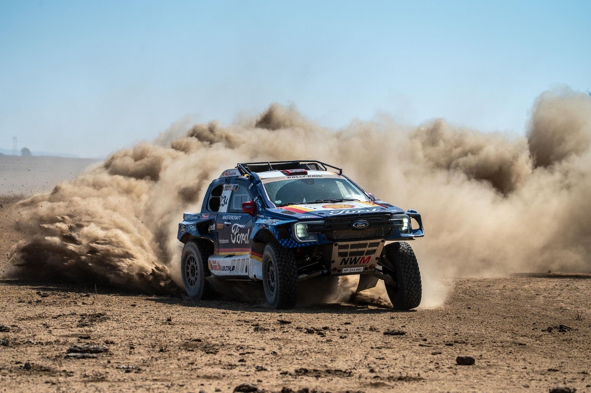 Tough weekend for NWM Ford Rally-Raid team in Parys