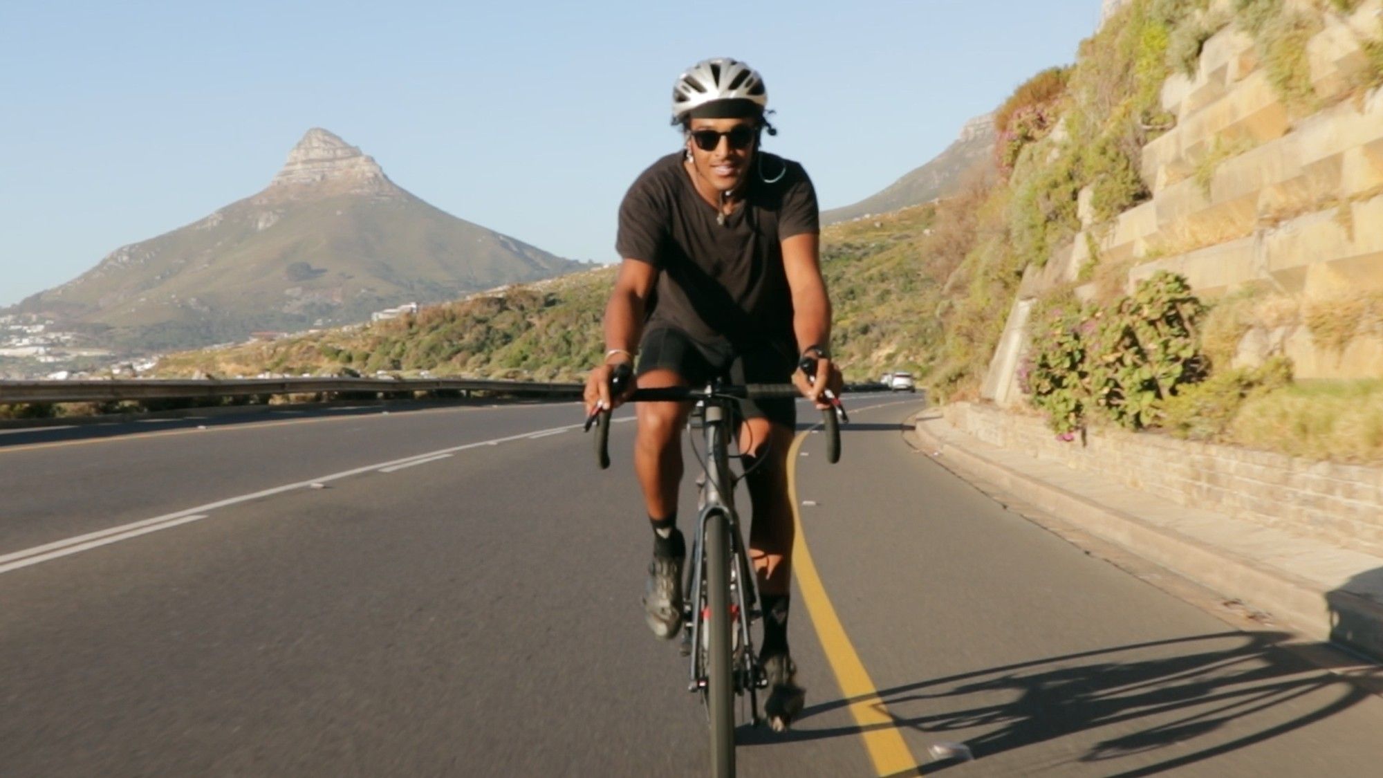 Adam cycles Africa in aid of mental health