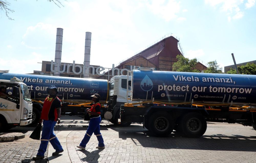Johannesburg Water employees strike over bonus disputes amid water ...