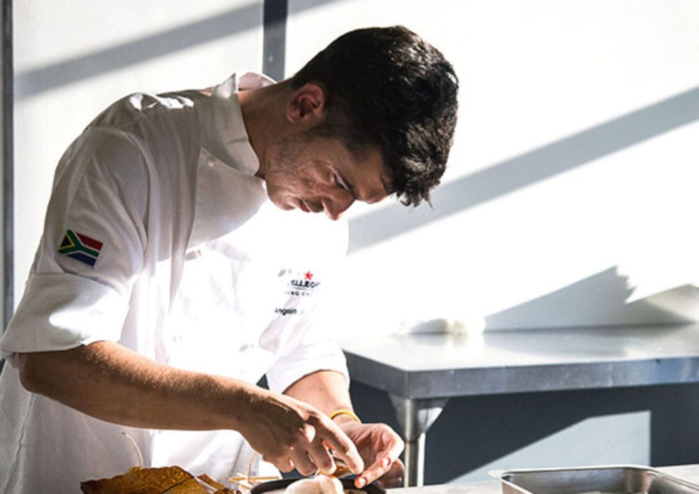 CT chef's milky dish for global stage