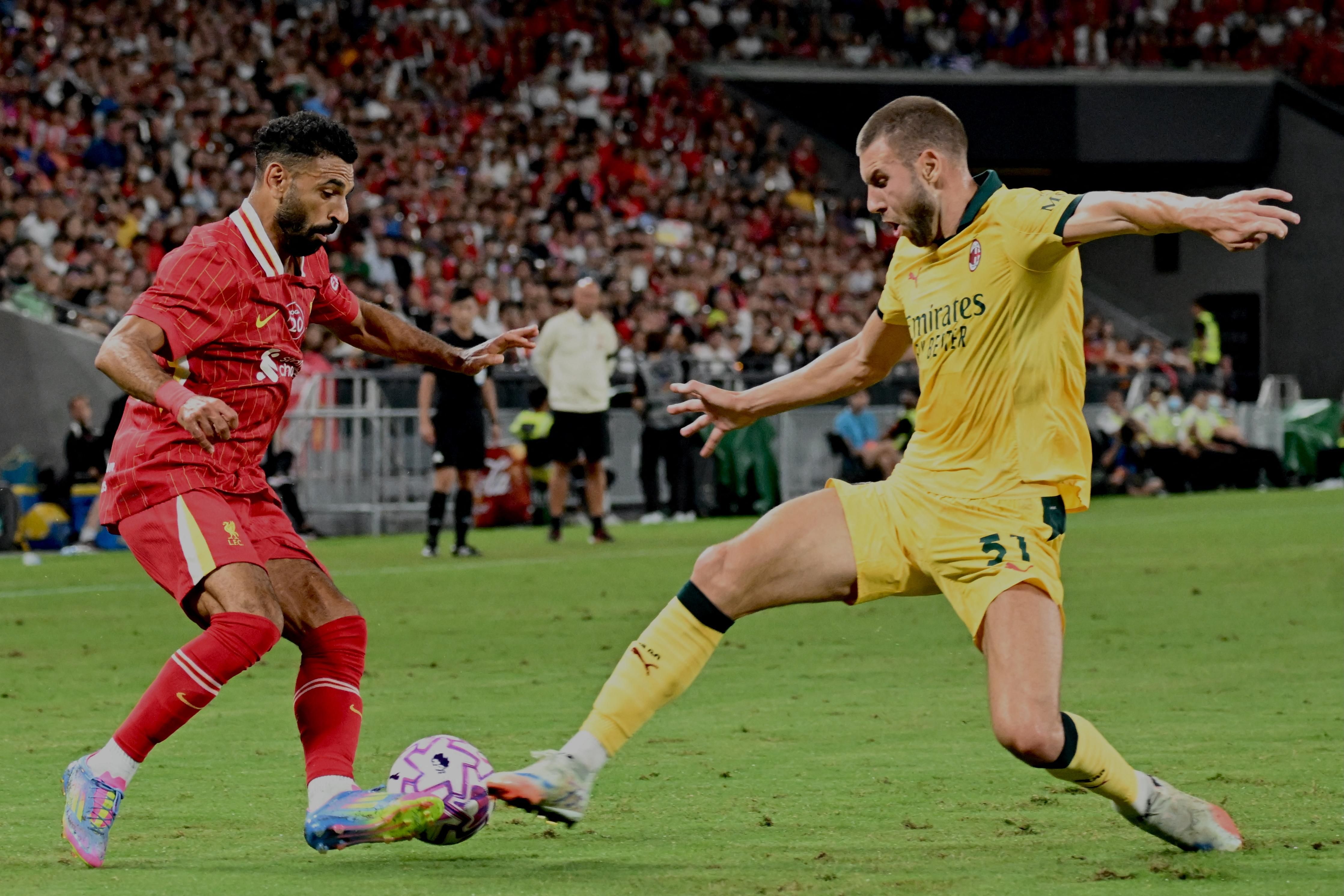Liverpool stunned 4-2 by AC Milan in Hong Kong pre-season friendly