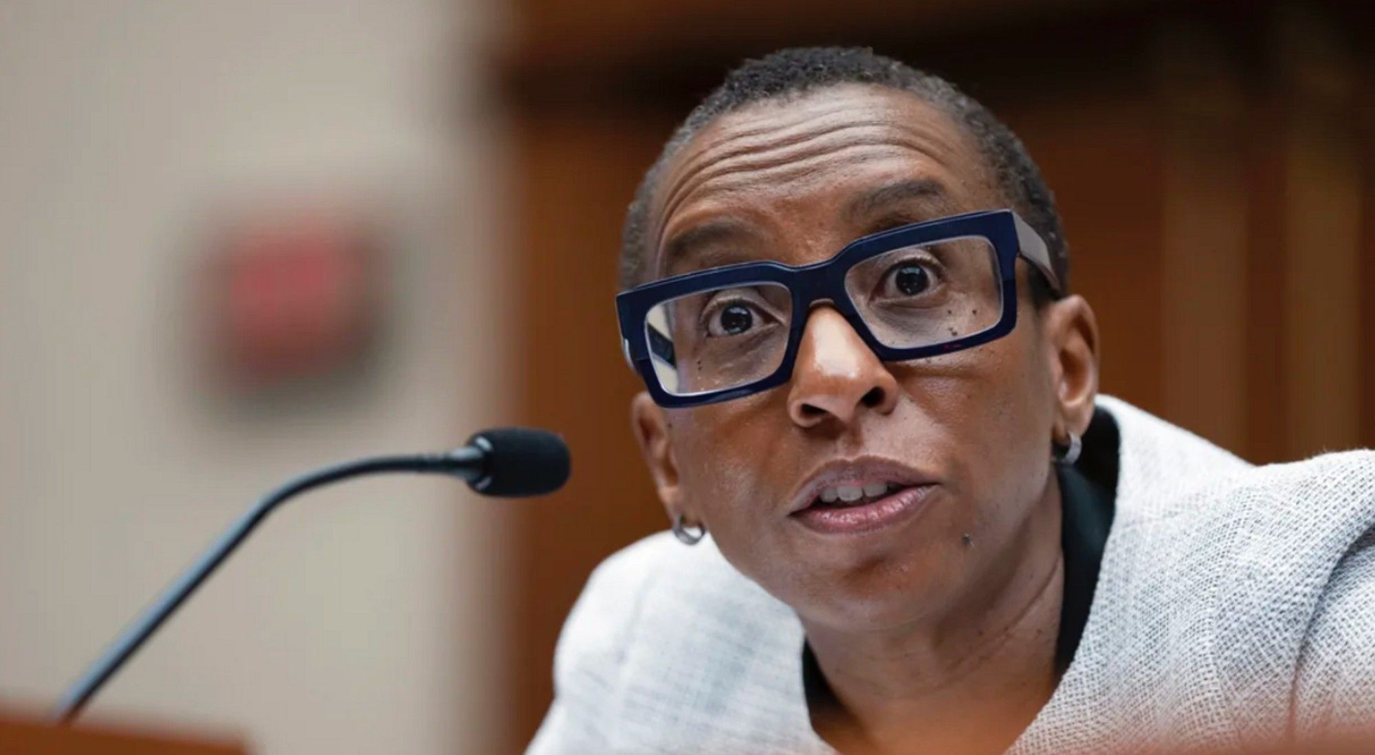 The First Black Harvard President has stepped down