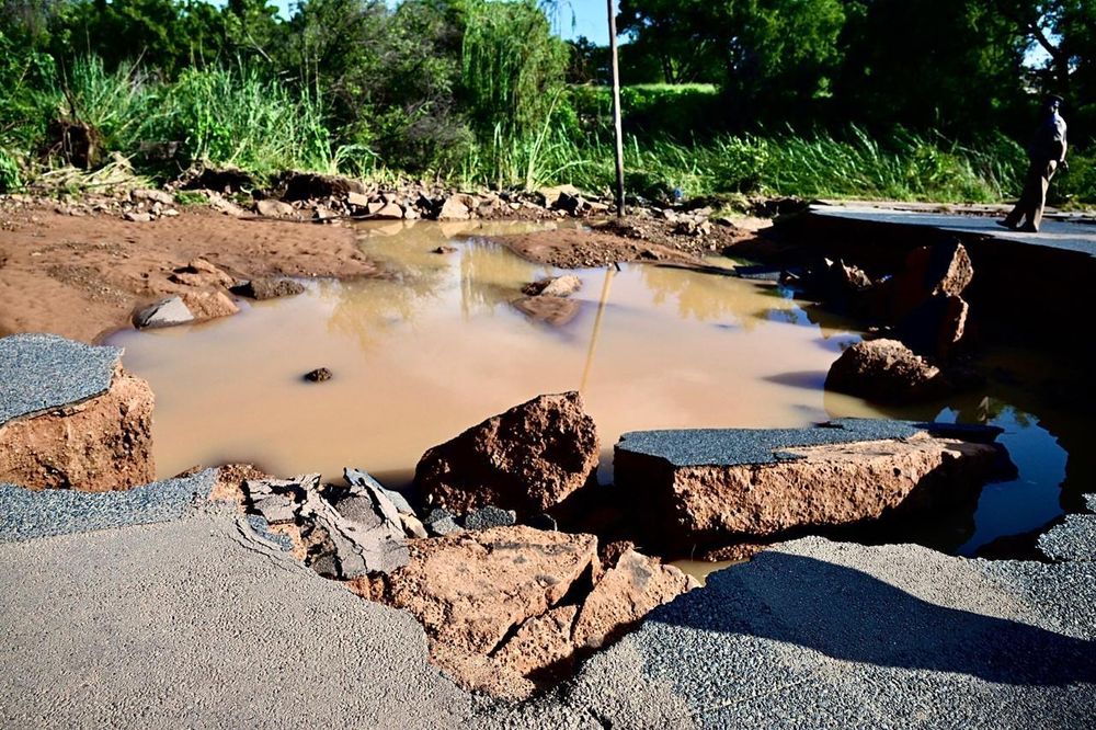 Limpopo flood disaster: 14 drowned, homes, schools, roads and bridges ...
