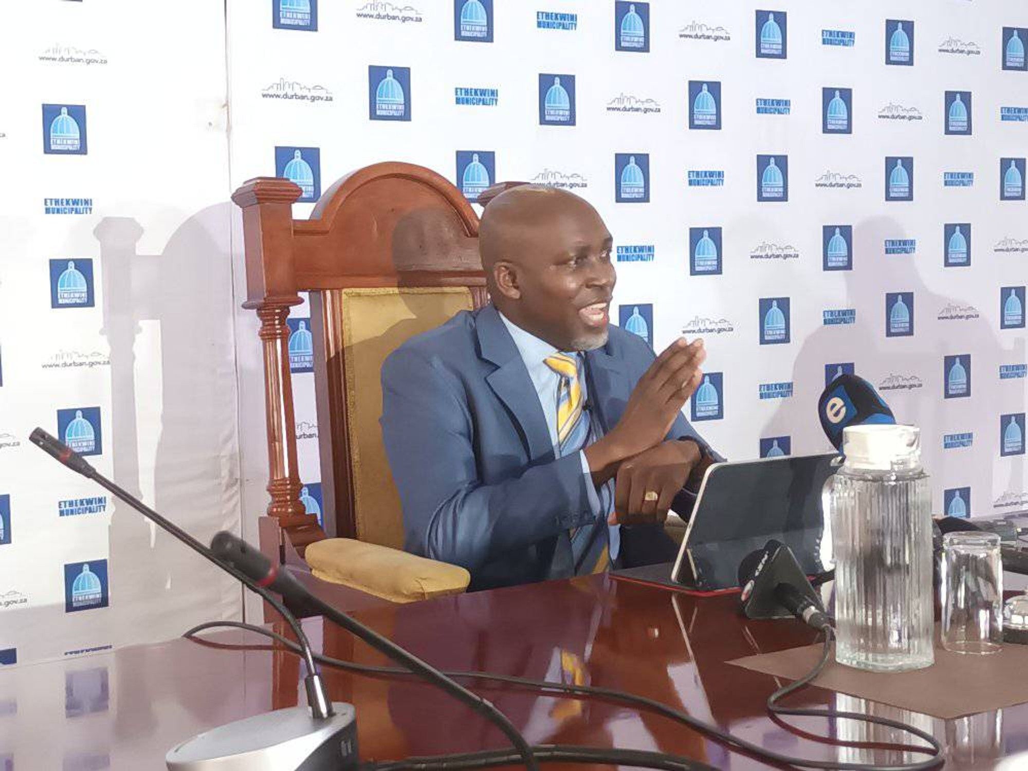 eThekwini mayor Mxolisi Kaunda says relationship with Philani Mavundla ...