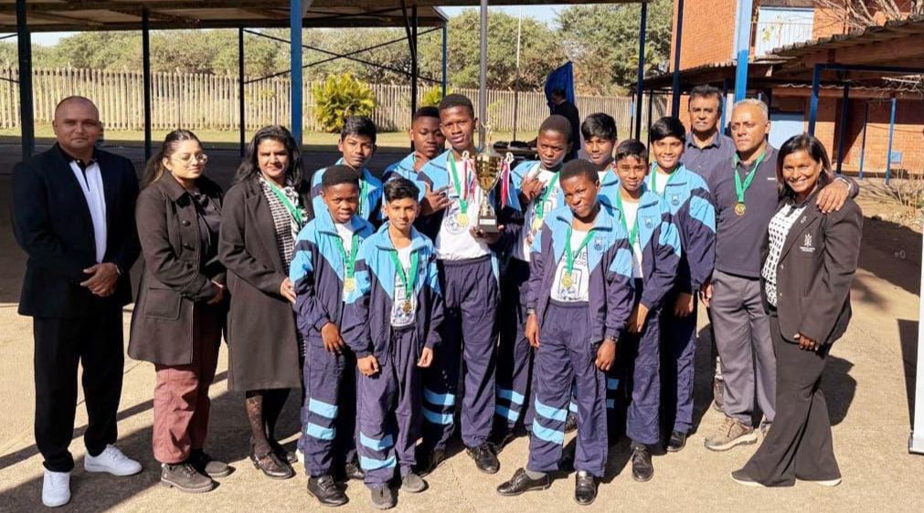 Palmview Primary School's under-13 boys volleyball team triumphs at ...