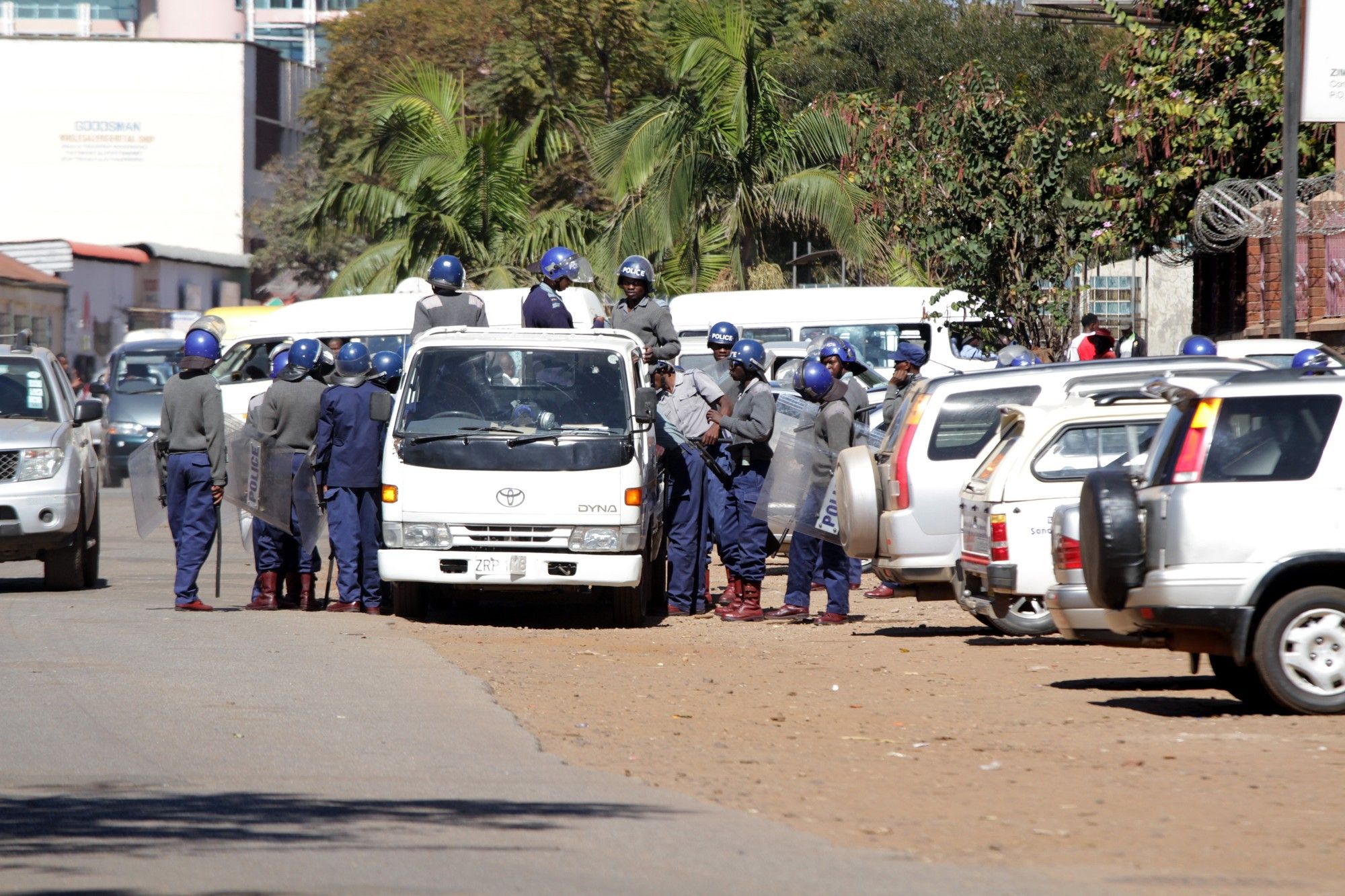 Zimbabwe police ramp up security as war veteran Blessed Geza calls for ...