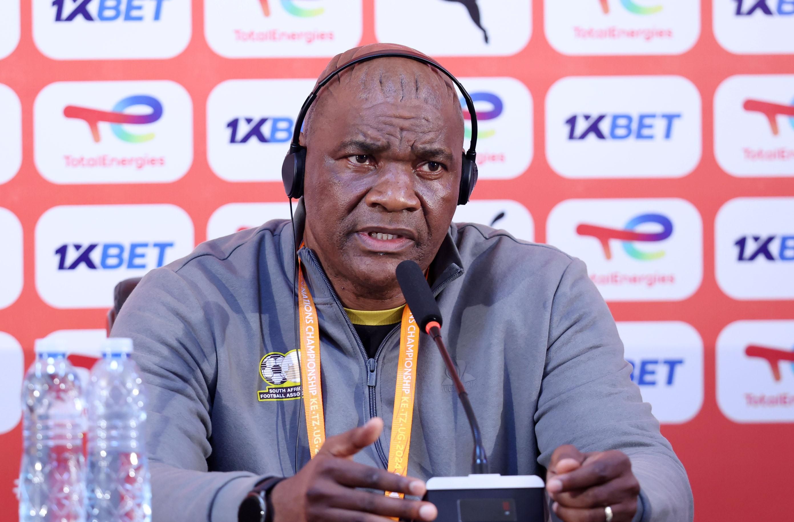 Molefi Ntseki confident Bafana Bafana can seal CHAN quarter-final spot against Uganda