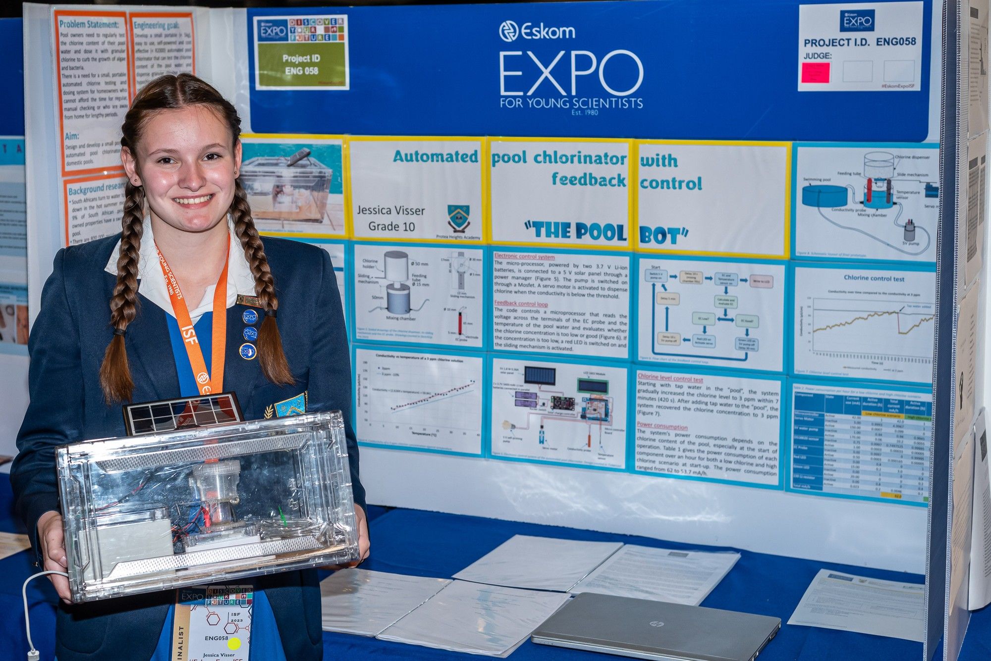 Brackenfell teen innovator makes waves at Eskom Expo International ...