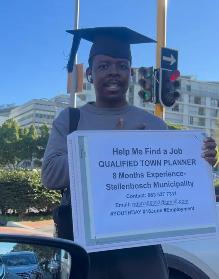 From graduation to traffic lights: One young man's search for hope
