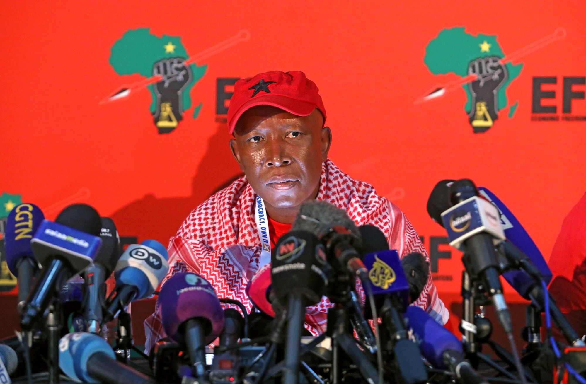 Malema denies EFF decline in spite of vote loss to MKP