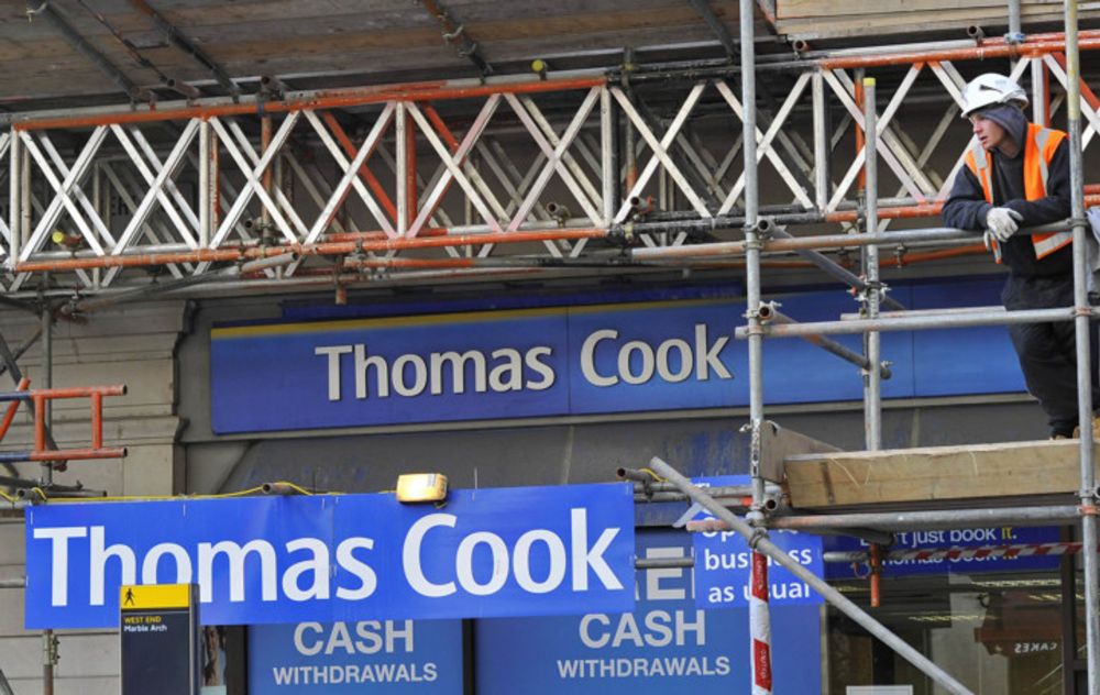 Thomas Cook shares up, bonds hit record low