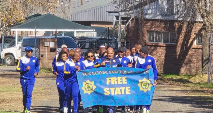 SAPS officers take on Comrades Marathon to promote community safety
