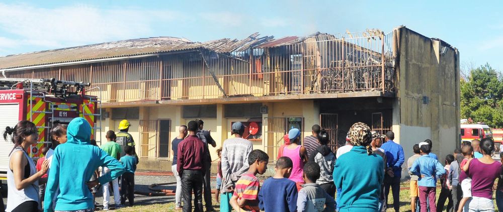 Classrooms gutted in Manenberg blaze