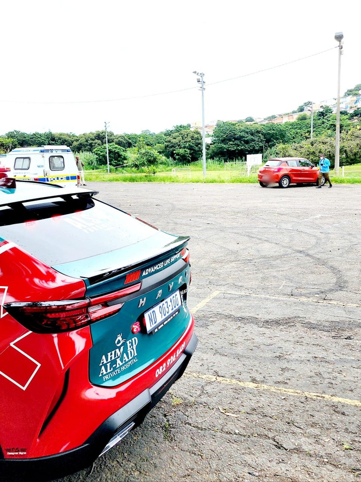 Woman’s bullet-riddled body found in the driver’s seat of a car in Durban