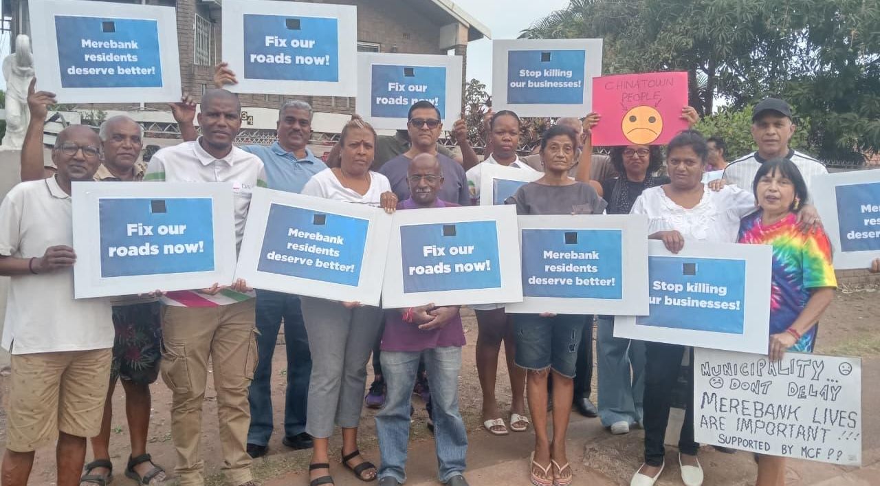 Merebank community voices frustration over the "lack of service delivery"