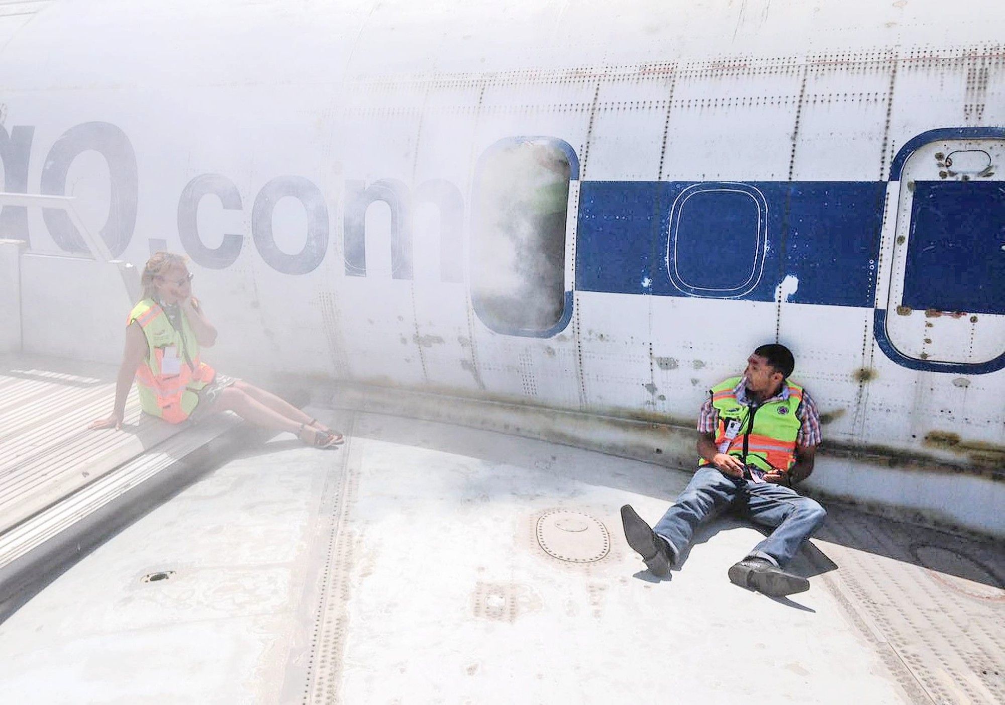 Crash simulation prepares airport for emergencies