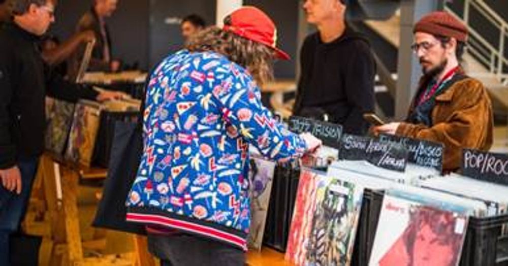 Vinyl fair at the Watershed