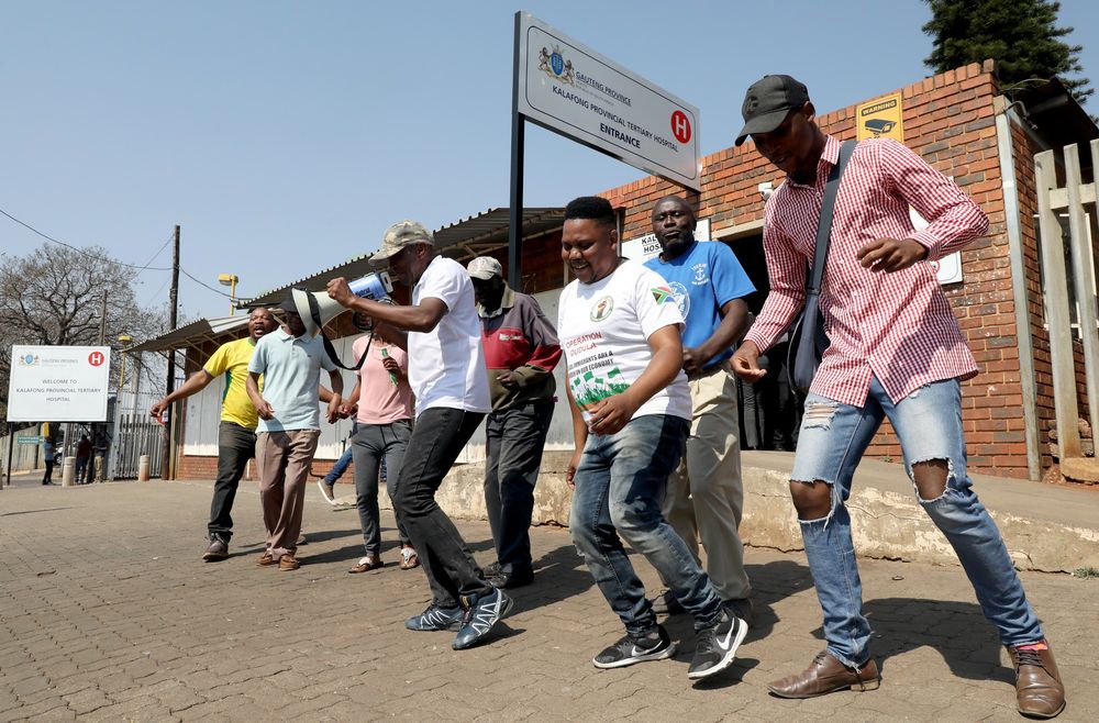 Operation Dudula supporters at Kalafong hospital threaten protest ...