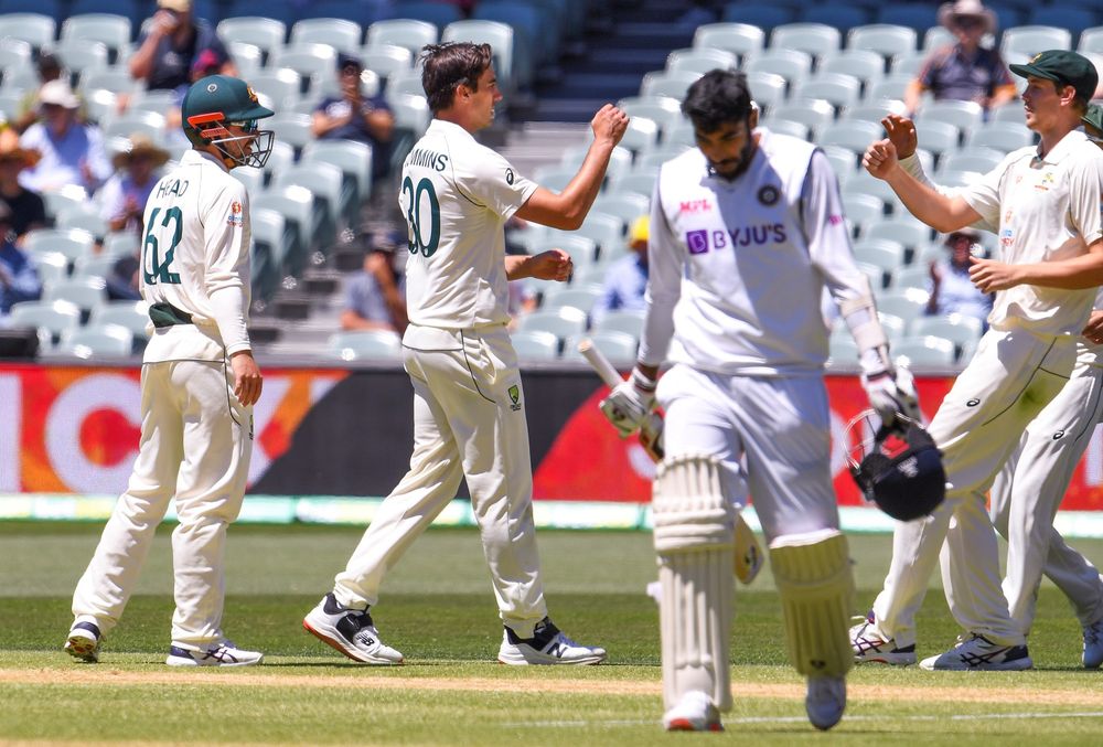 India skittled for record low score of 36 in first test