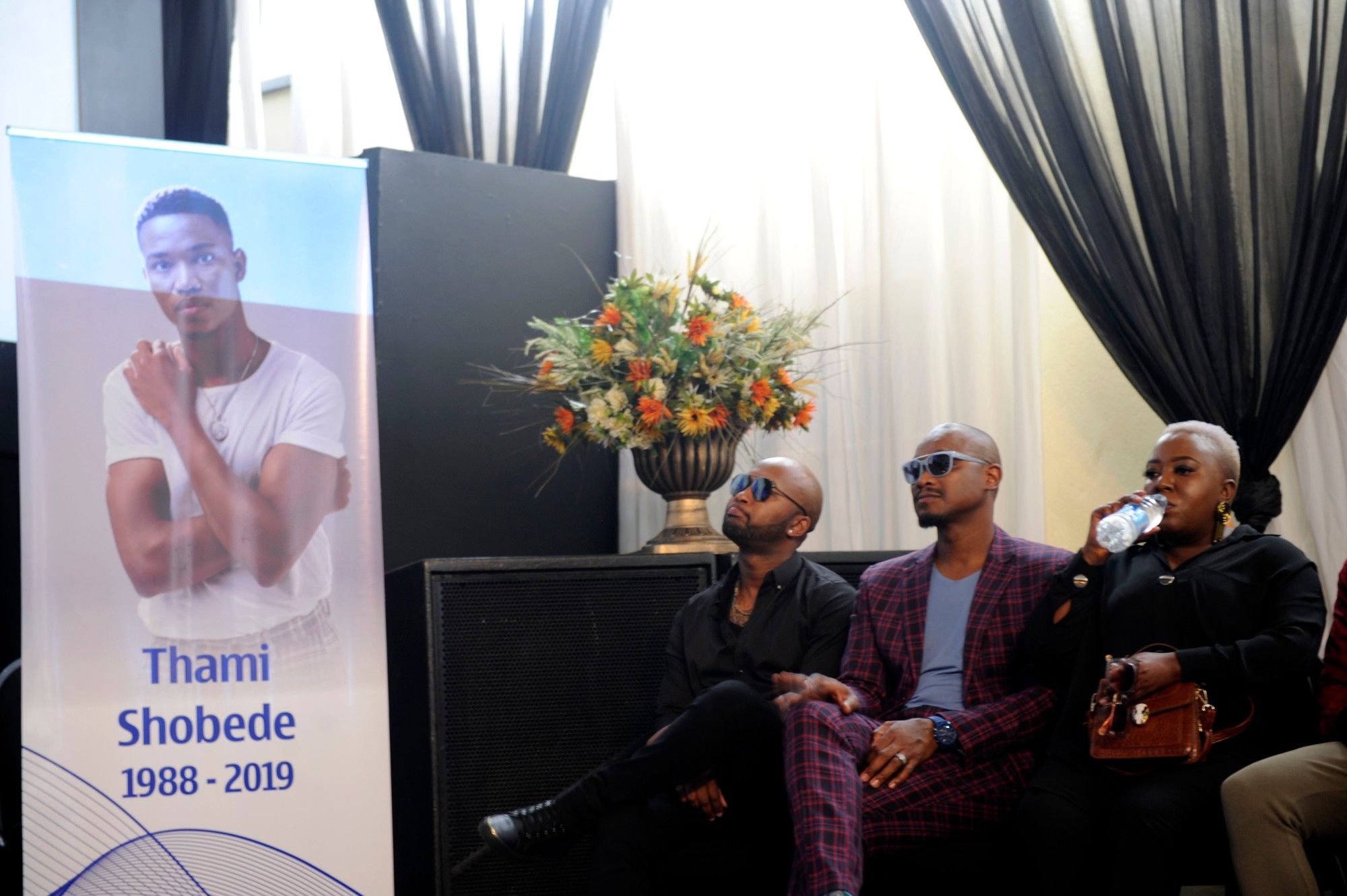 PICS: Thami Shobede's memorial service reveals career frustrations