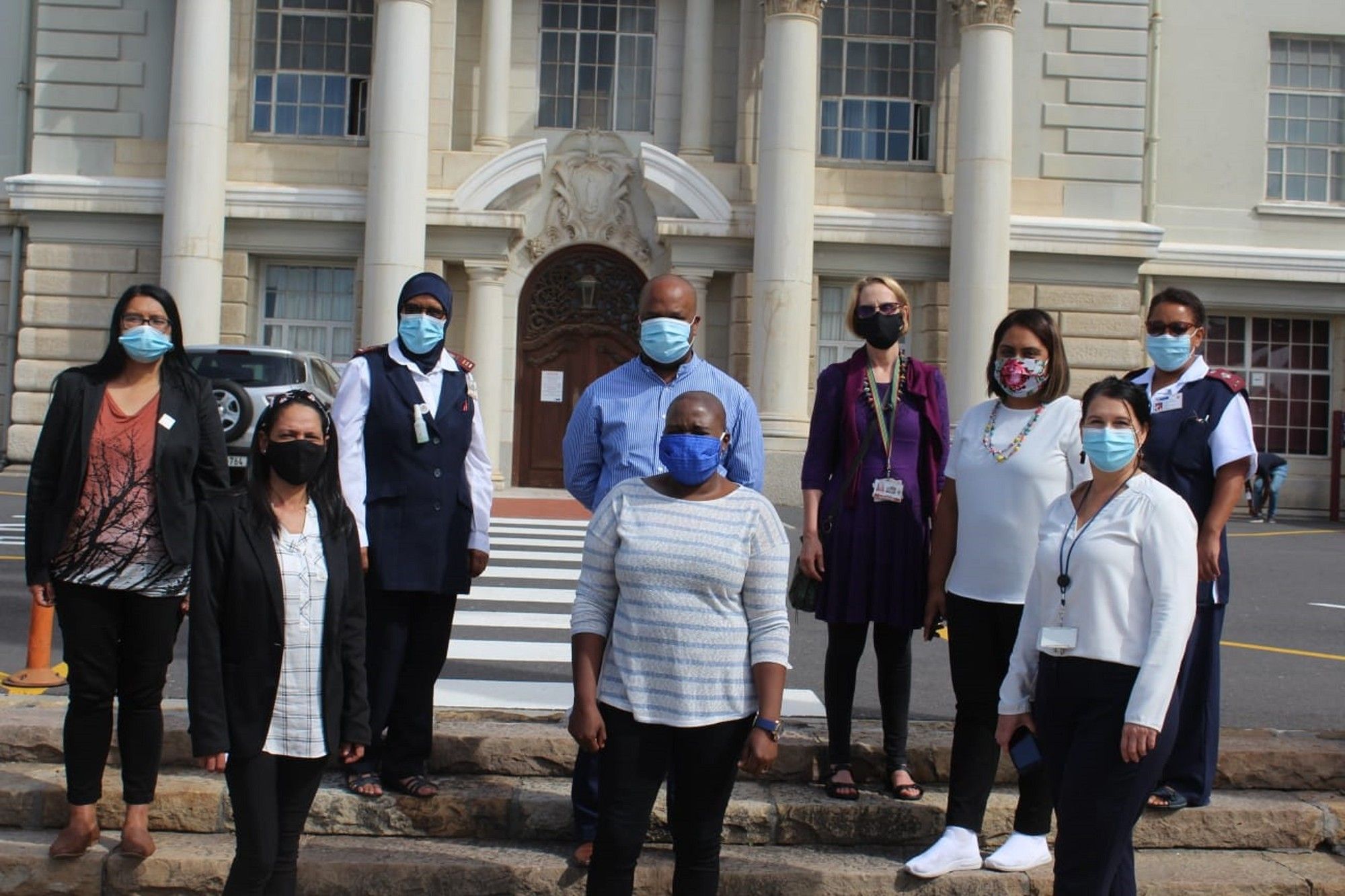 Groote Schuur wellness team caring for the carers