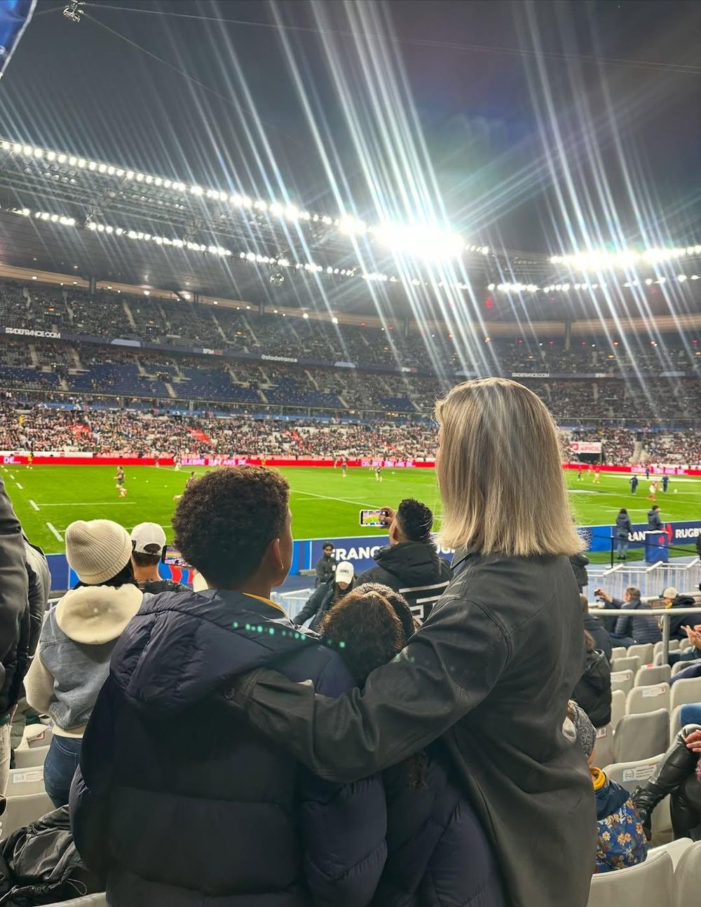 Rachel Kolisi and the kids return home after cheering Siya Kolisi's ...