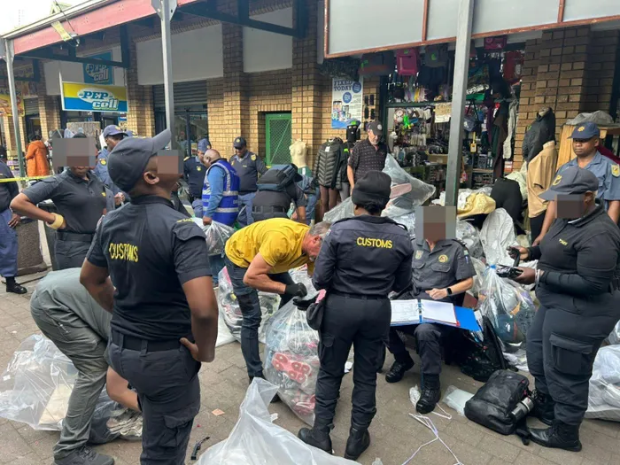 South Africa ramps up crackdown on illicit trade as R245 million goods ...