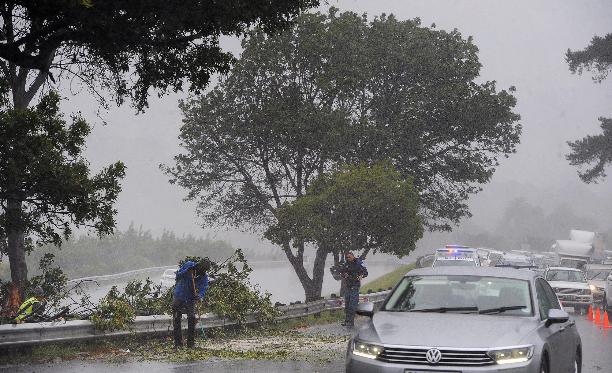 Cold front blows through Cape regions, bringing with it wild waves and ...