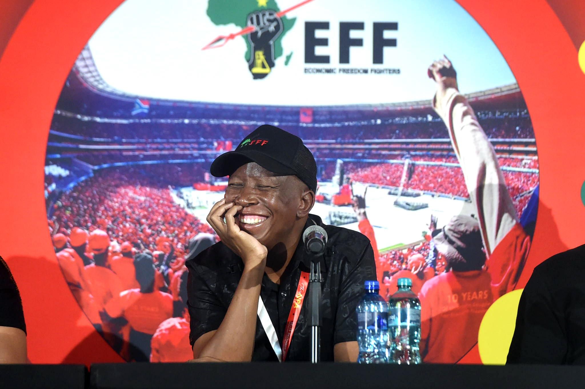 EFF’s Julius Malema is ‘quietly’ singing ‘Hallelujah hosanna’ over ...