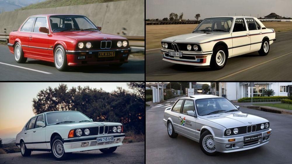 Four iconic BMW performance models engineered right here in South Africa