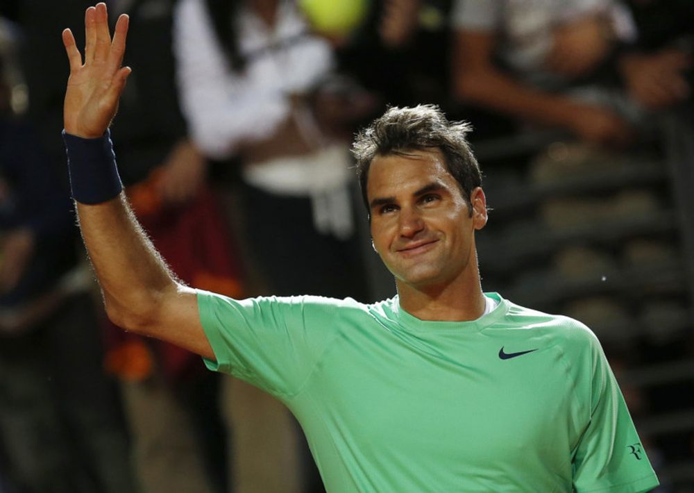 Federer books Rome final with Nadal