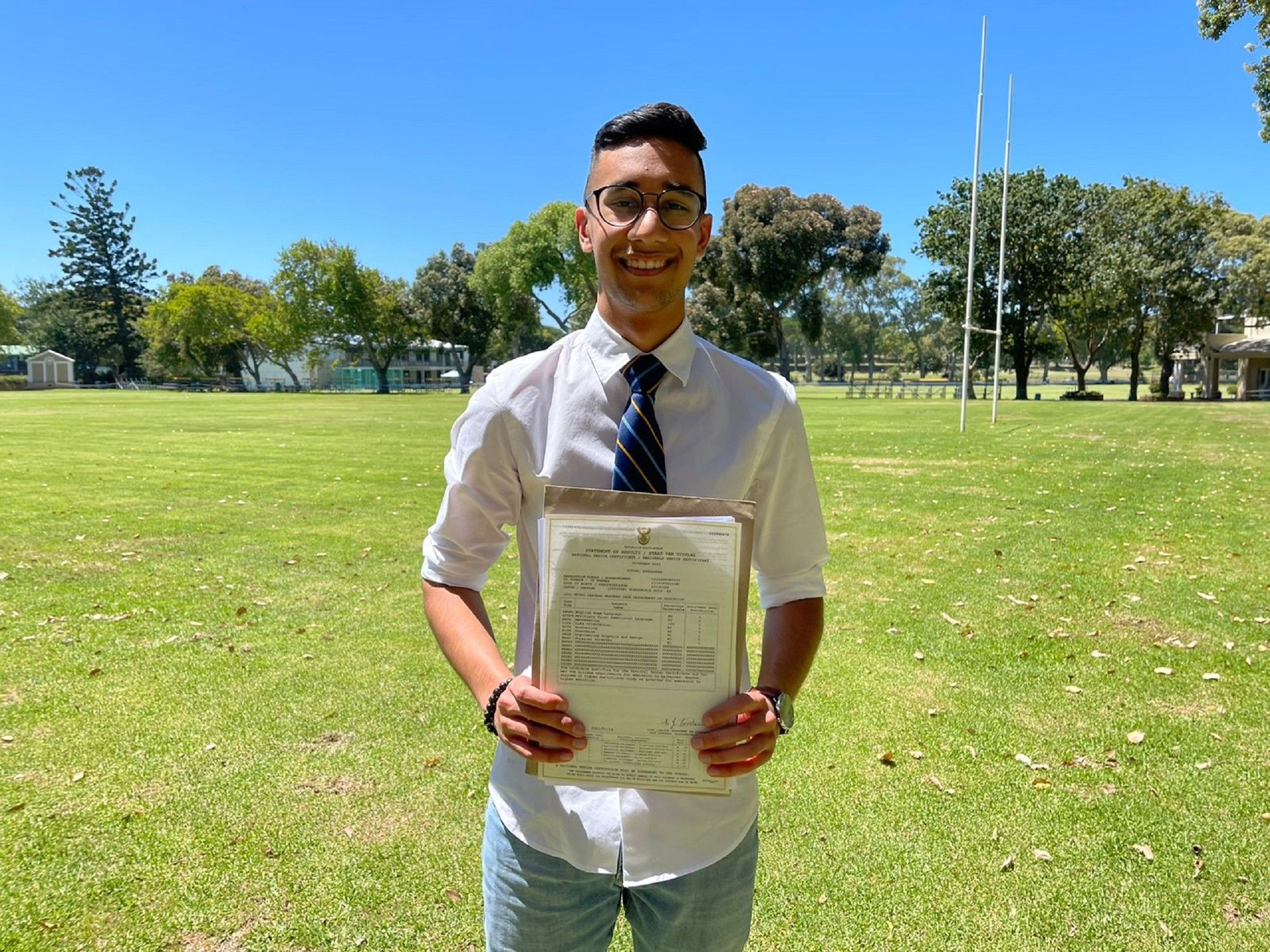 Ziyaad is top maths pupil in SA with 100%