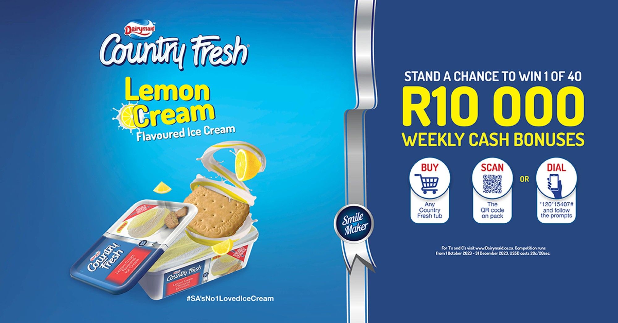 Cooling off made sweeter with Country Fresh’s Lemon Cream Flavoured Ice ...