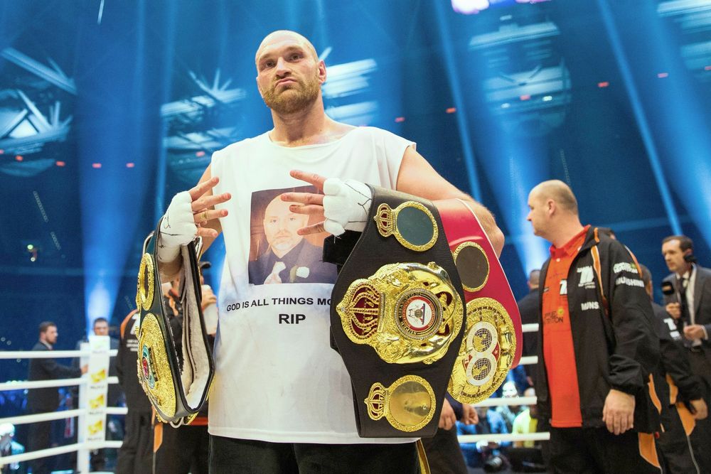 Former champion Fury hints at return to ring