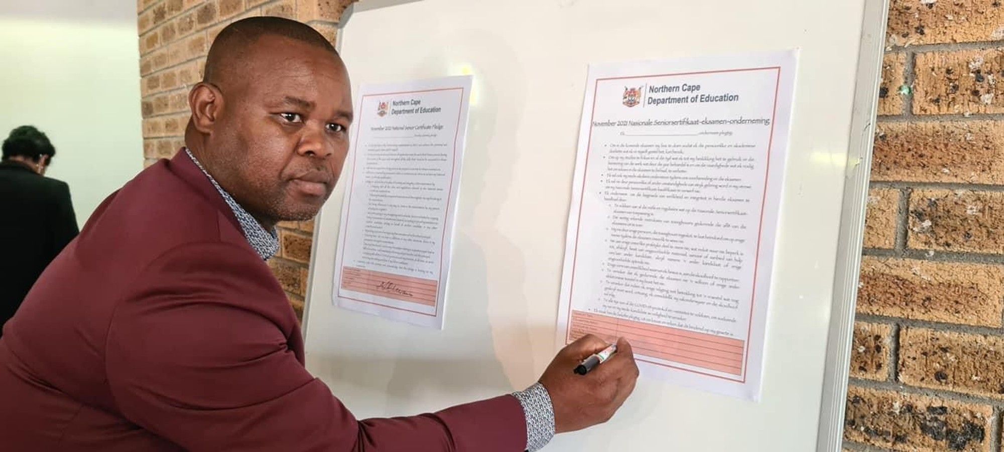 NC matric pupils sign exam pledge