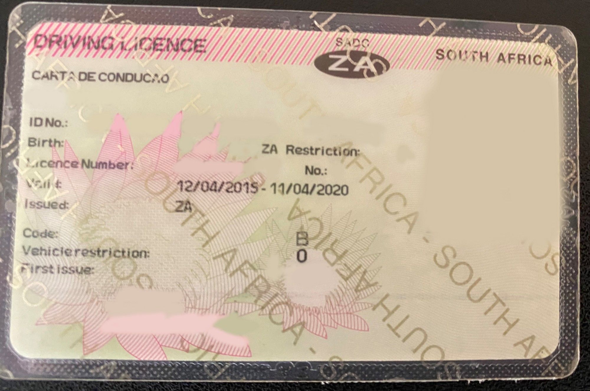 Driver’s licence & vehicle disc validity extension