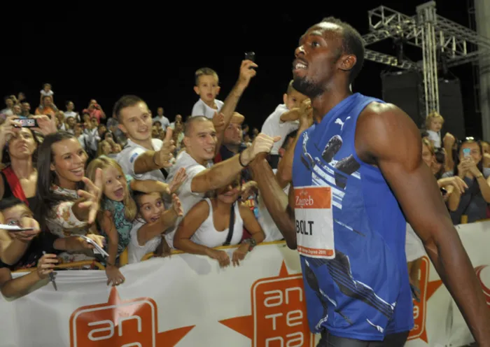 Bolt wins 100m in humid Zagreb