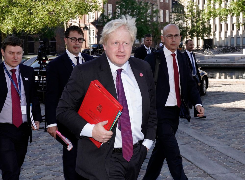 UK foreign secretary Boris Johnson resigns