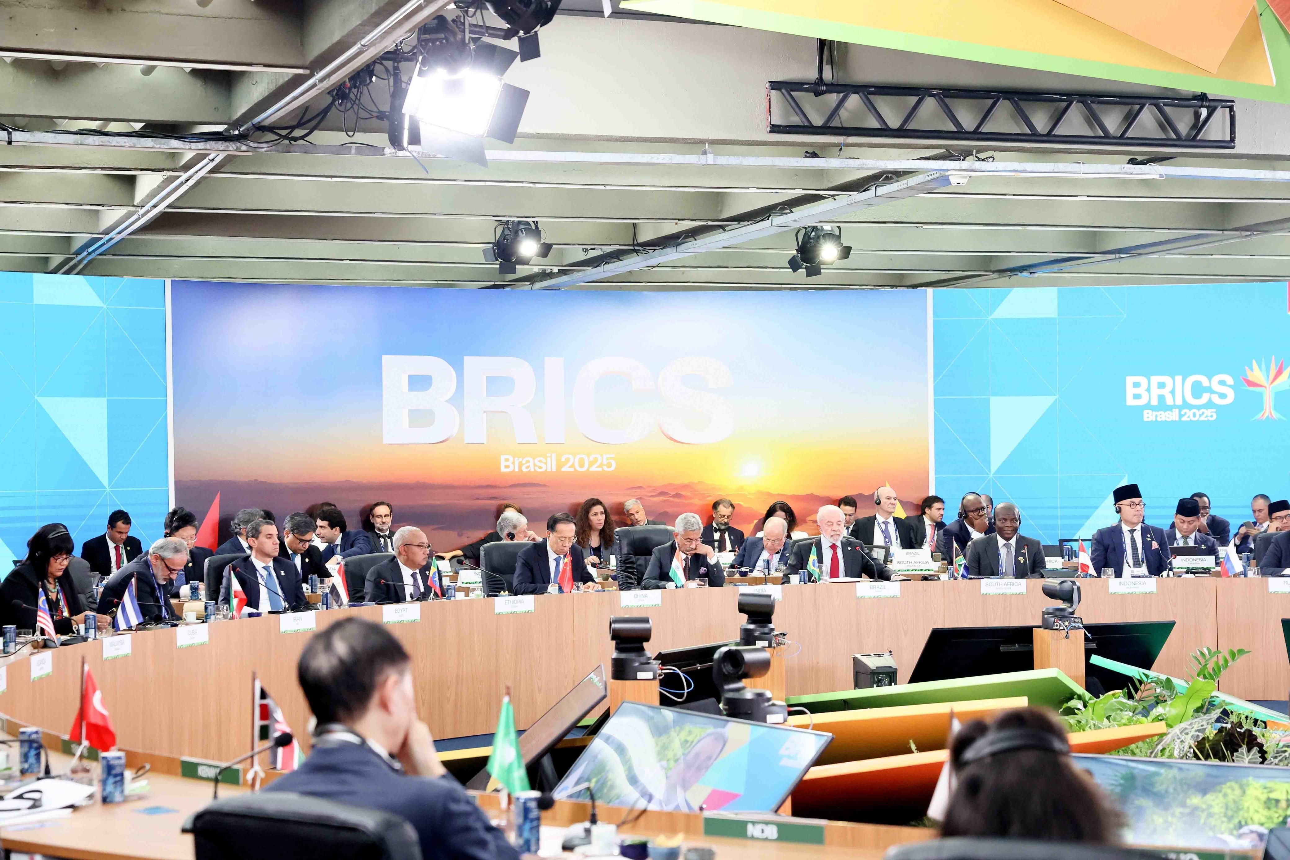 BRICS nations slam Trump tariffs, condemn strikes on Iran