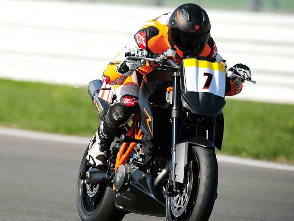 Is Schumie off on a bike-racing career?