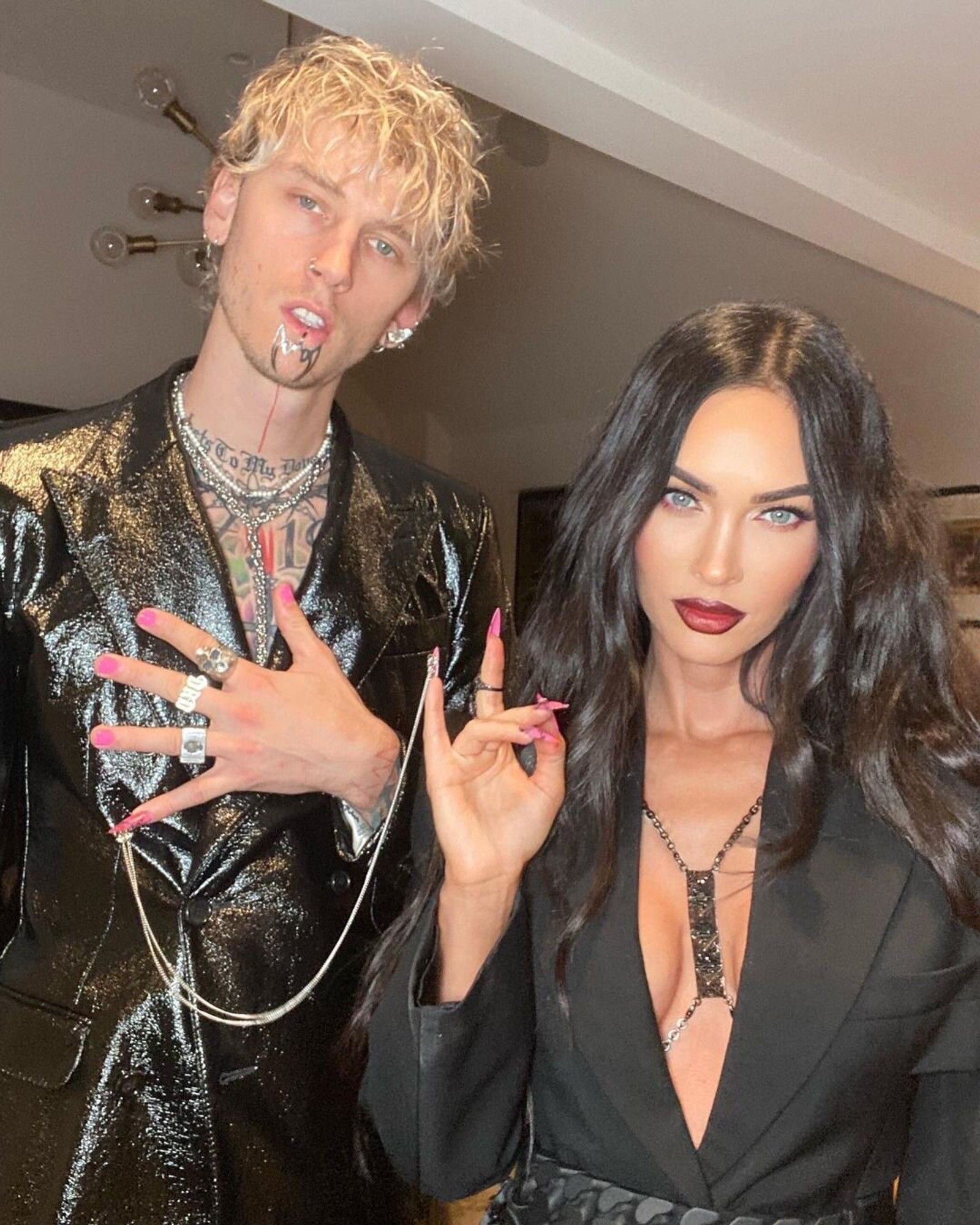 WATCH: Machine Gun Kelly refers to fiancée Megan Fox as his ‘wife’