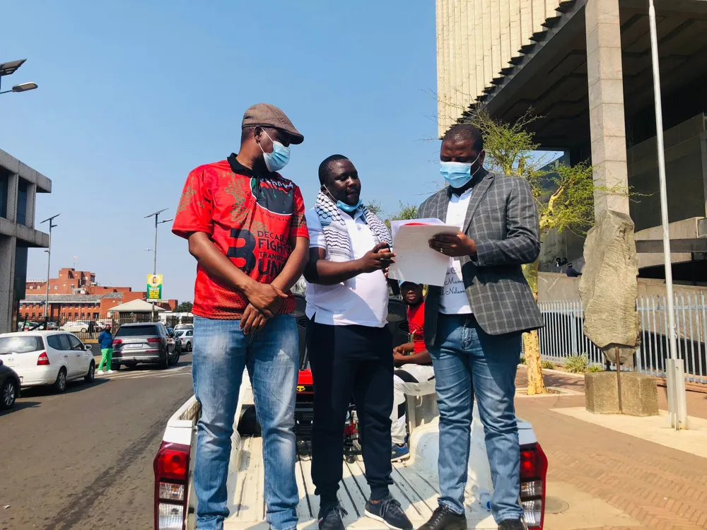 Nehawu members picket in PMB demanding permanent employment and ...