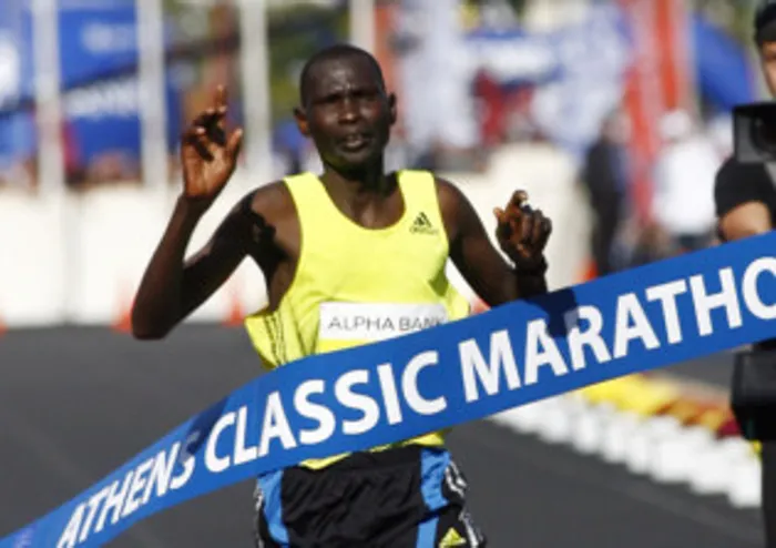 Kenyan wins Athens marathon